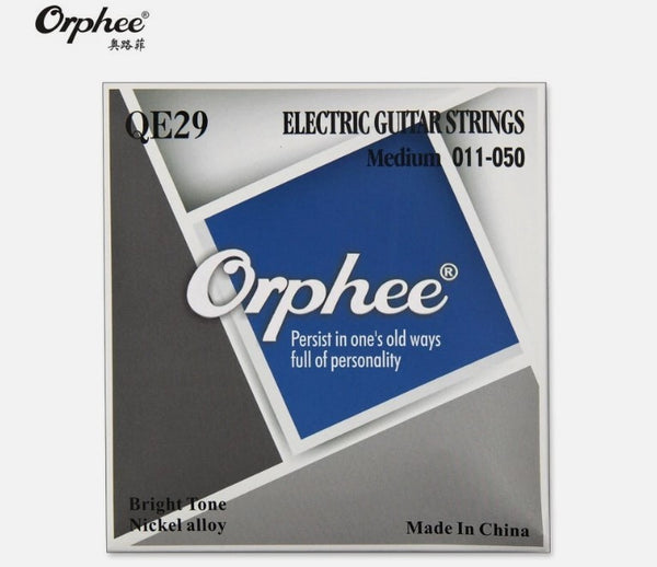 Orphee Hexagonal Steel Core Electric Guitar String QE23/25/29 - Rosa ...