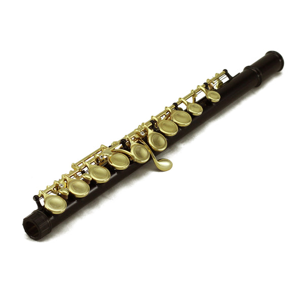 Sky C Foot Flute Black Gold Closed Hole Band Approved - Rosa Musical ...