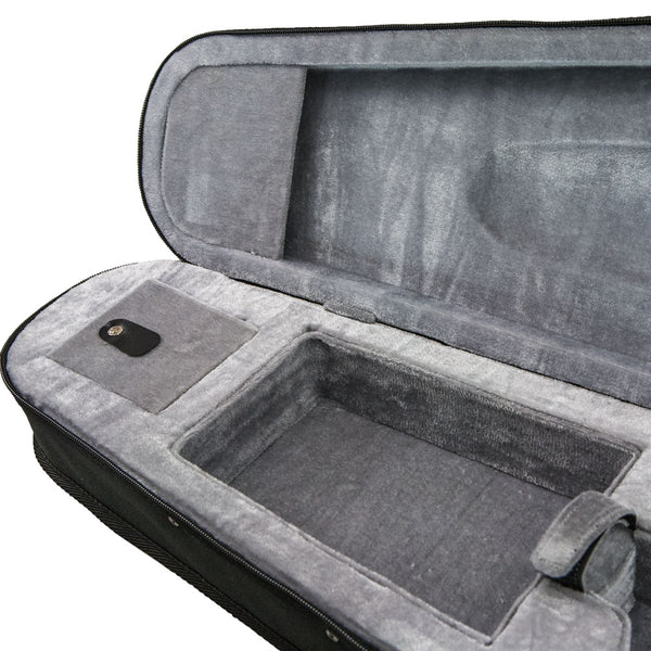 SKY Classic Viola Triangle Case Lightweight Black Color - Rosa Musical ...