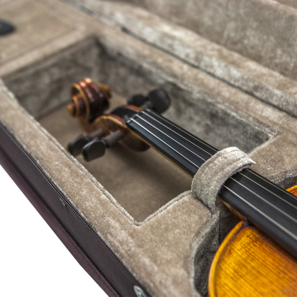 SKY Classic Violin Triangle Case Lightweight Brown Color Full Size ...