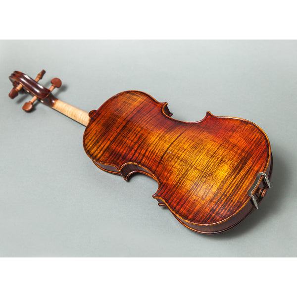 Professional Hand Made Violins 4/4 Full Size Beautiful Flamed Back Ant ...