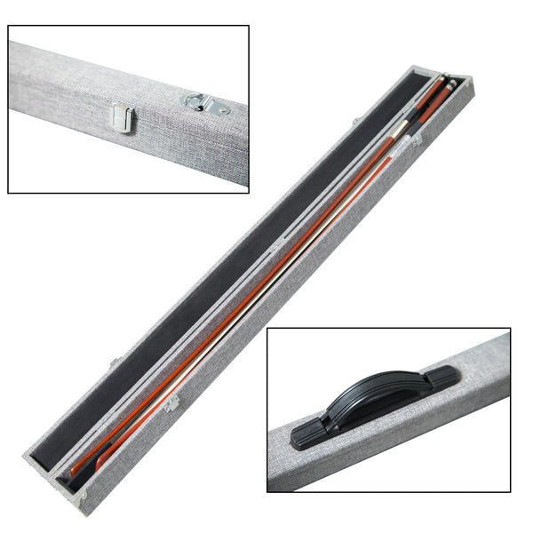 SKY High Density Board Bow Case for Two(2) Violin/Viola/Cello Bow Stro ...